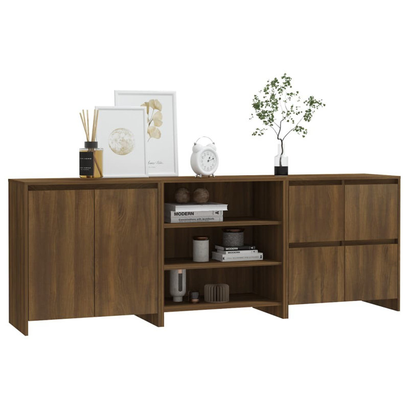 Ebern Designs Terick 87.5" Wide Sideboard | Wayfair