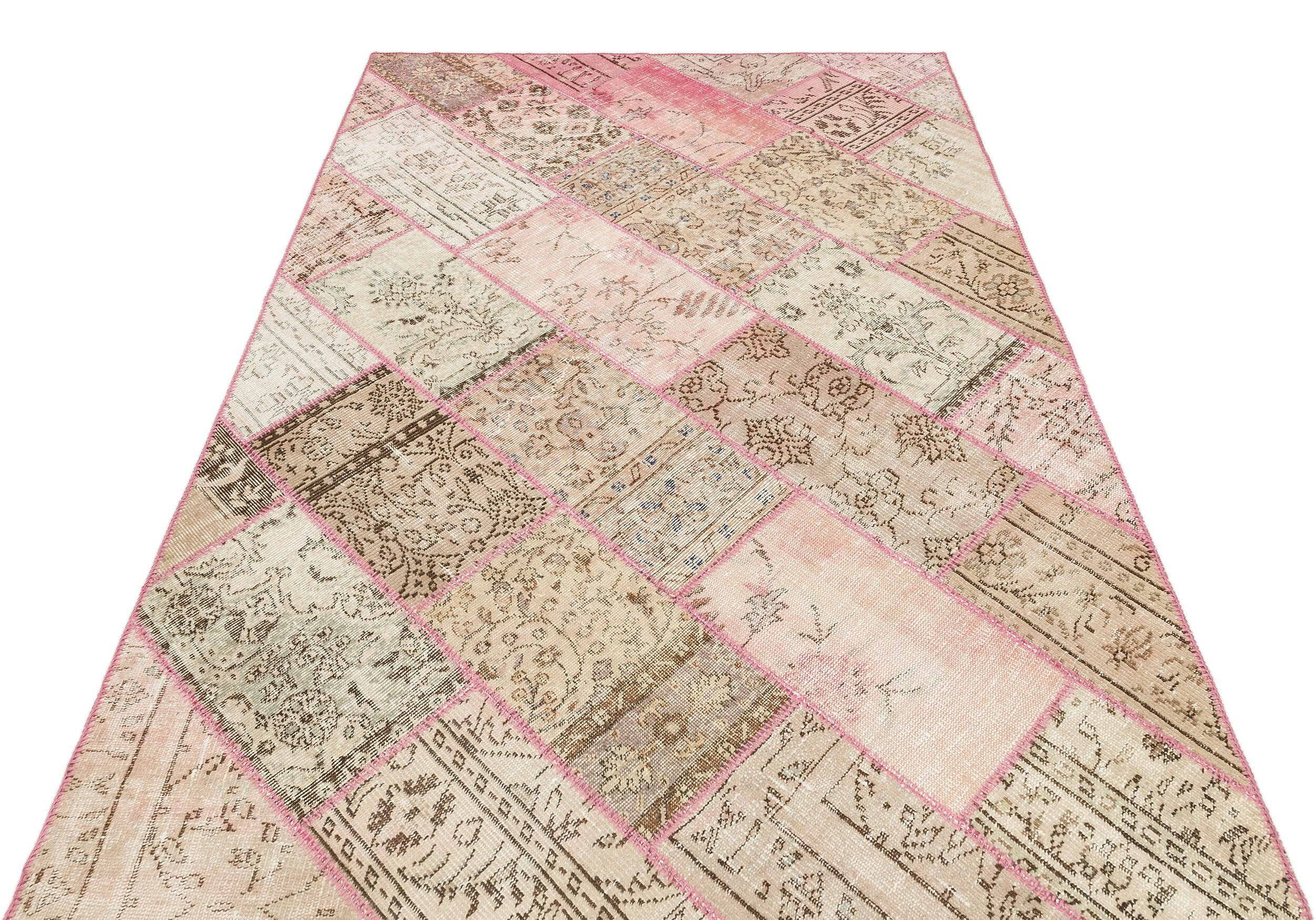 Lofy Iskece Wool Patchwork Rug - Wayfair Canada