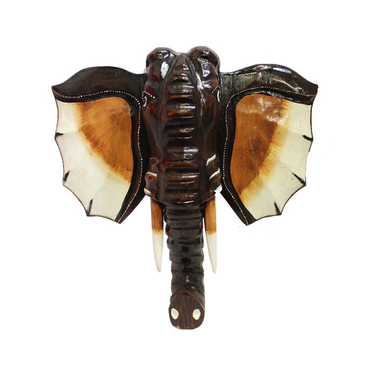 Bungalow Rose Handmade Animals Bust | Wayfair