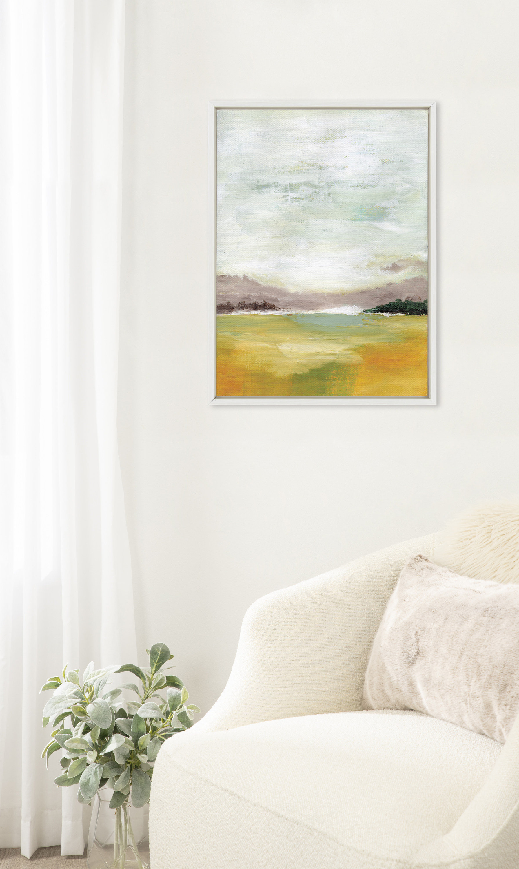 Beachcrest Home Shalyce Tuscan Framed Canvas by Nikita Jariwala ...