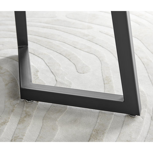 Bless international Carzon Marble Effect Melamine Dining Table and ...