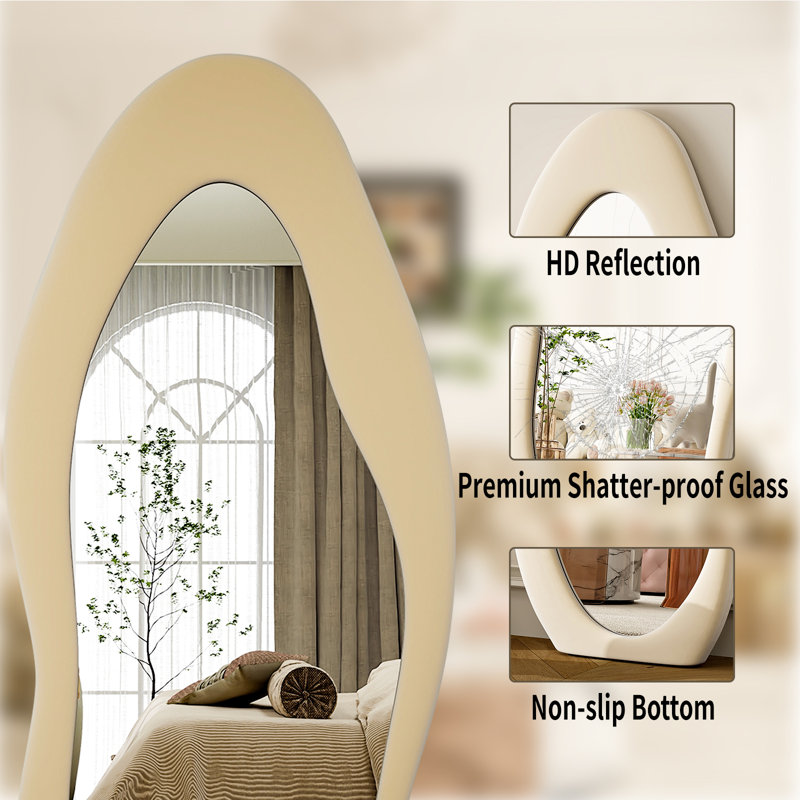 Orren Ellis Elanny Full Length Mirror & Reviews | Wayfair