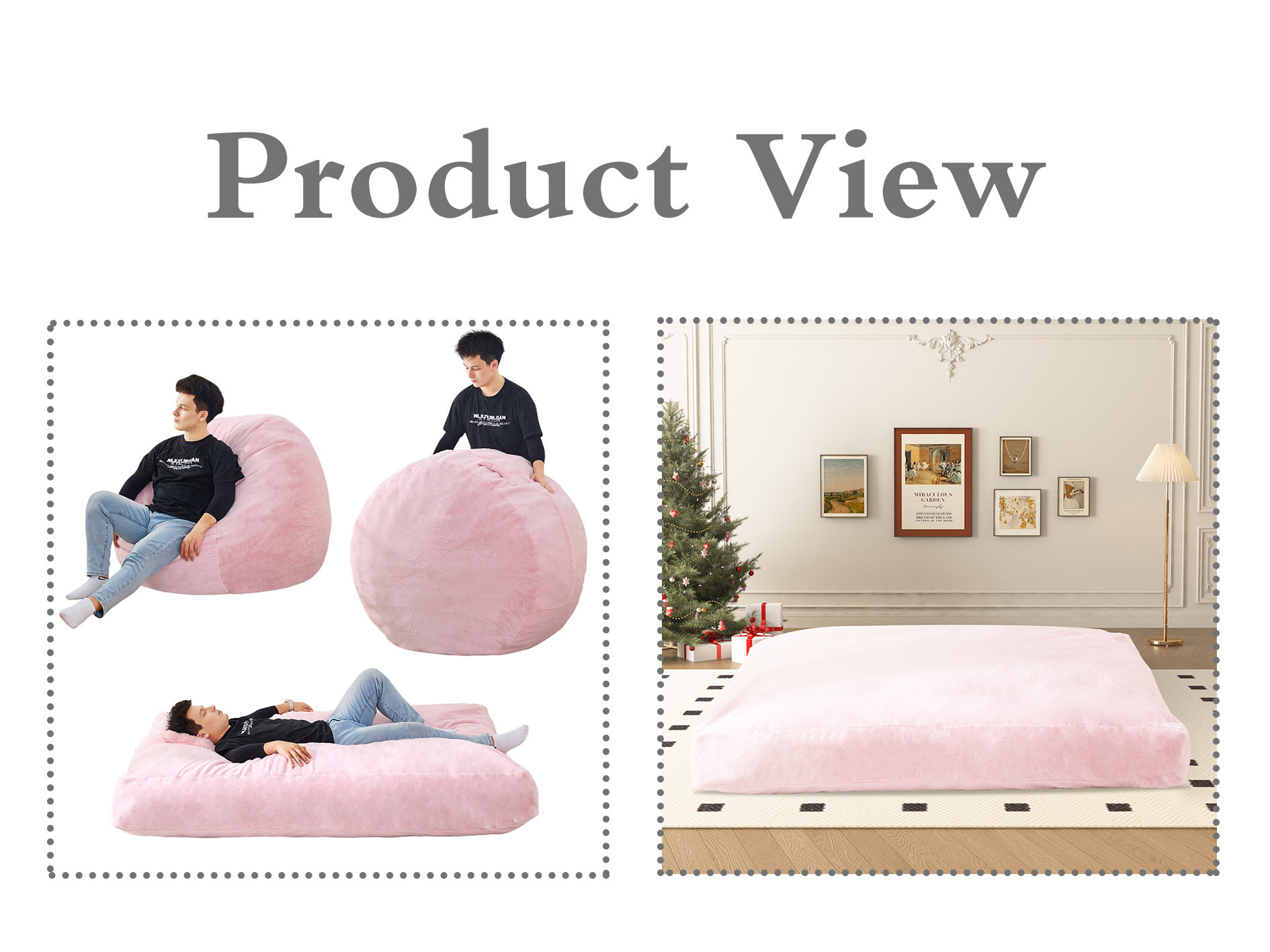 Trule Giant Convertible Beanbag Chair | Wayfair