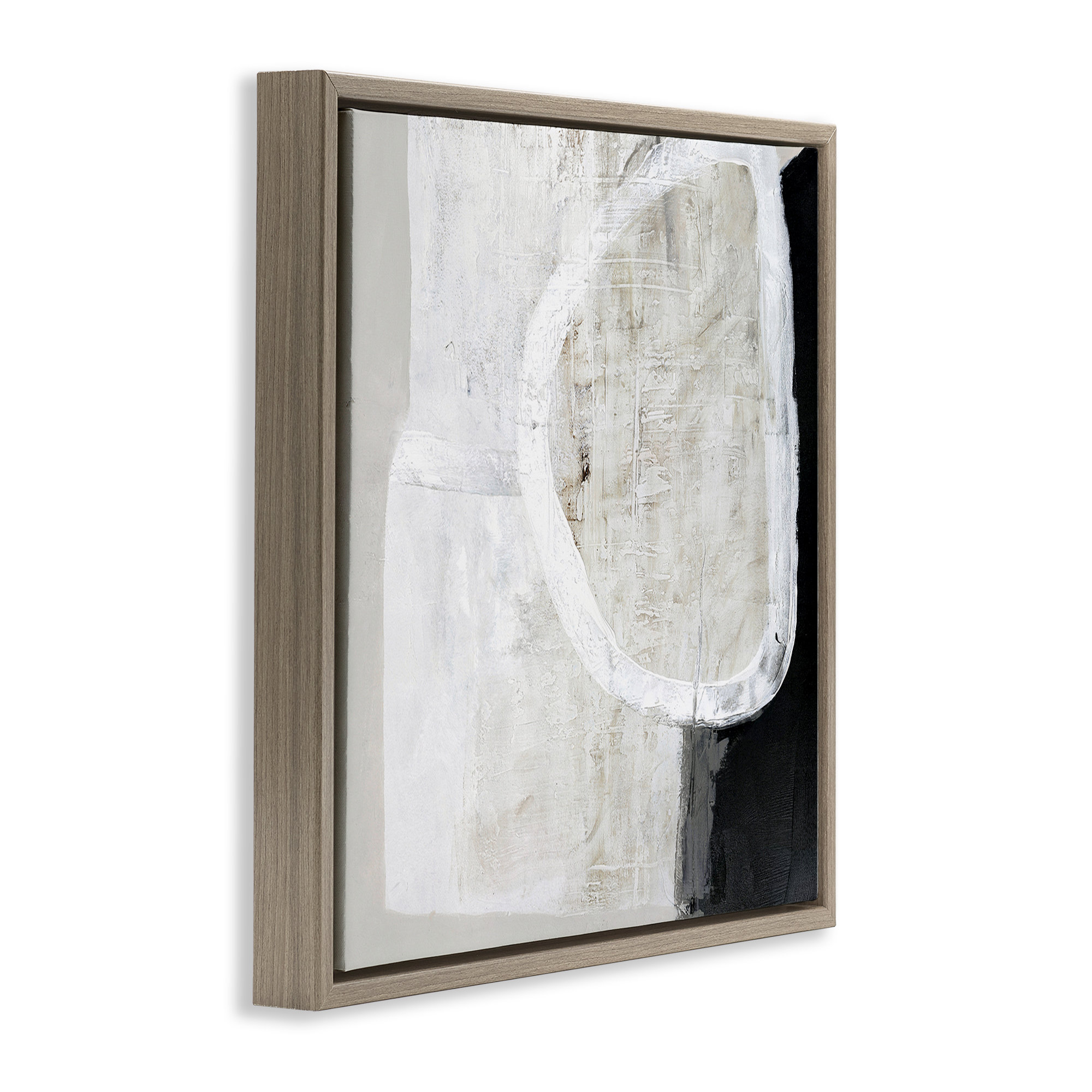 Wrought Studio™ Modern Neutral Abstraction Canvas Wall Art by Design ...