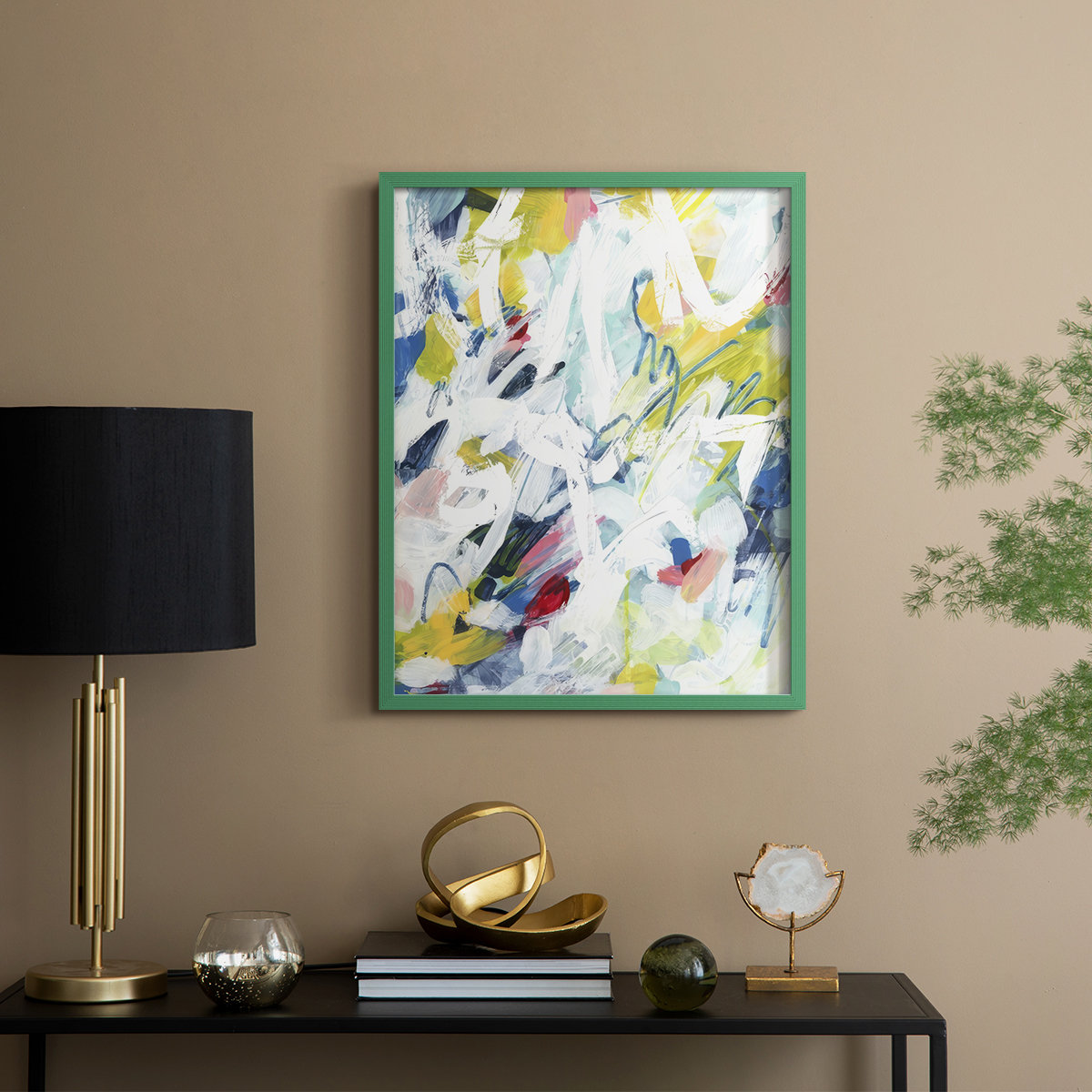 Ivy Bronx Color Coat II Framed Print - Solid Wood | Wayfair