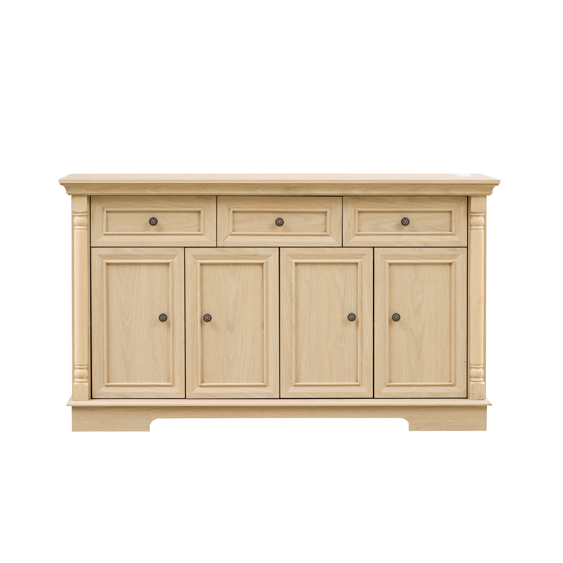 BoudoirBloom Buffet With Multifunctional Storage, Drawers And Roman ...