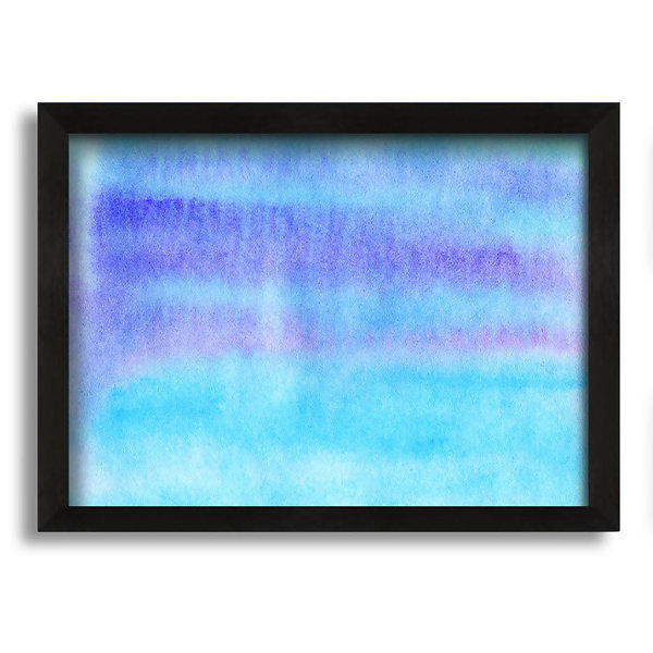 Ivy Bronx Blured Lines Framed Print | Wayfair.co.uk