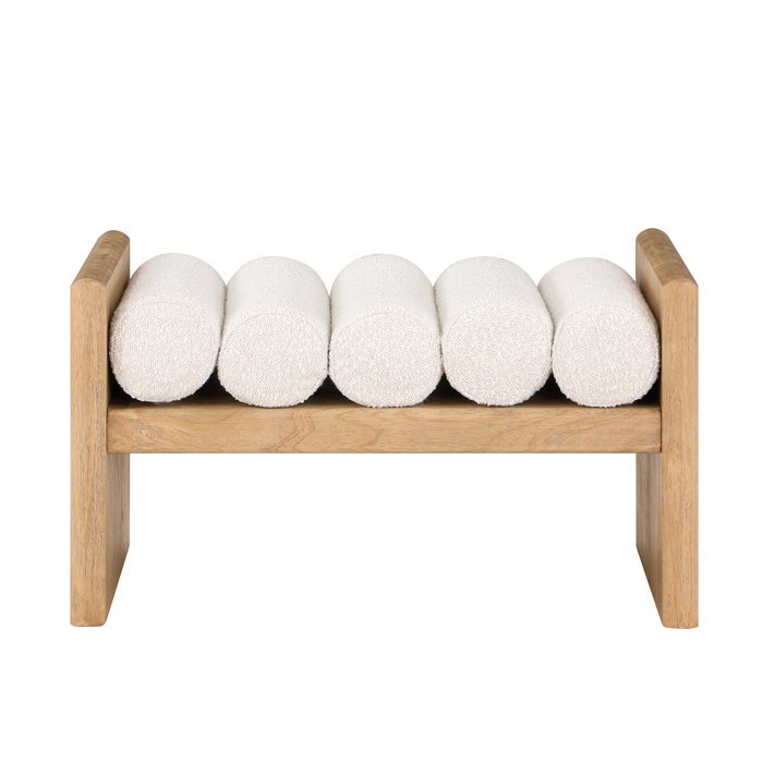 Latitude Run® Adelino Wool Upholstered Bench | Wayfair