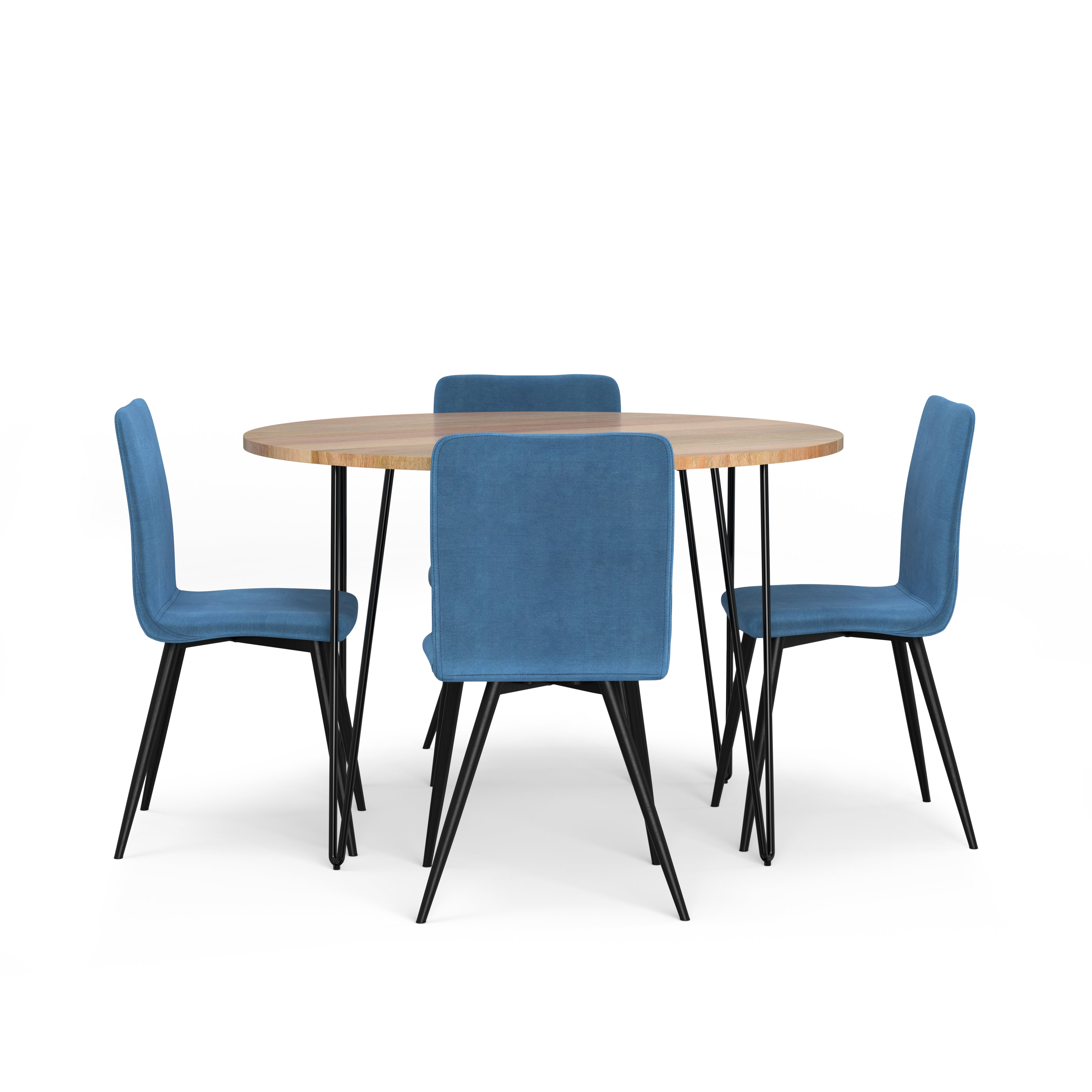 Simpli Home Baylor Round 45'' Dining Set | Wayfair