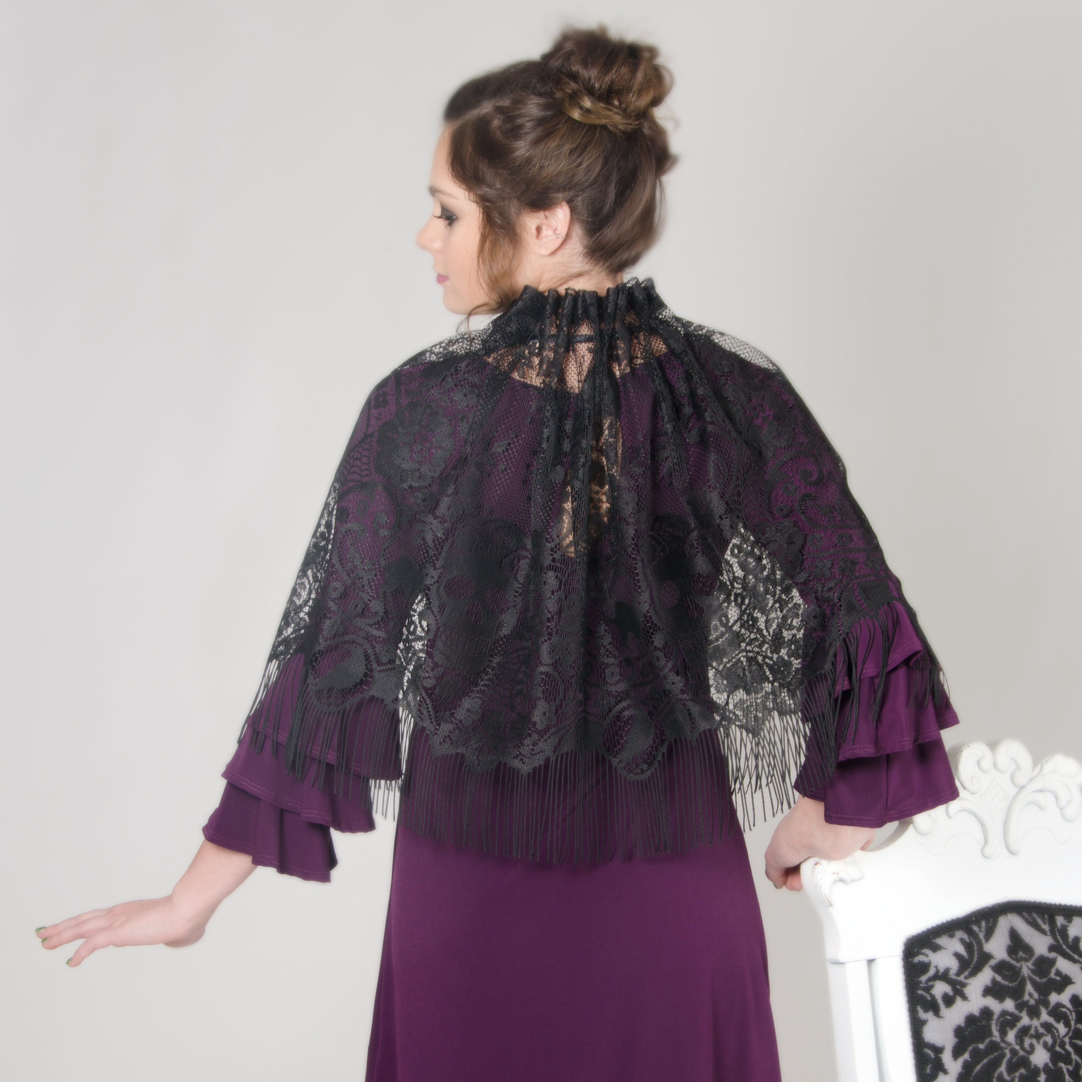 The Holiday Aisle® Victorian Halloween Capelet - Wayfair Canada