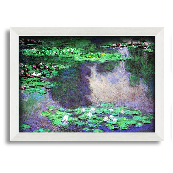 Ophelia & Co. Monet Sea Roses Water Landscape - Single Picture Frame ...