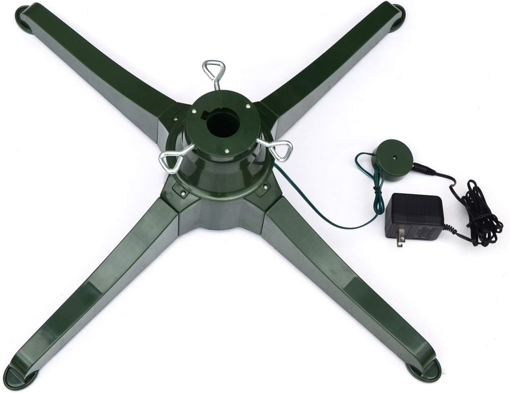 The Holiday Aisle® Rotating Tree Stand Revolving Tree Holder Base For ...