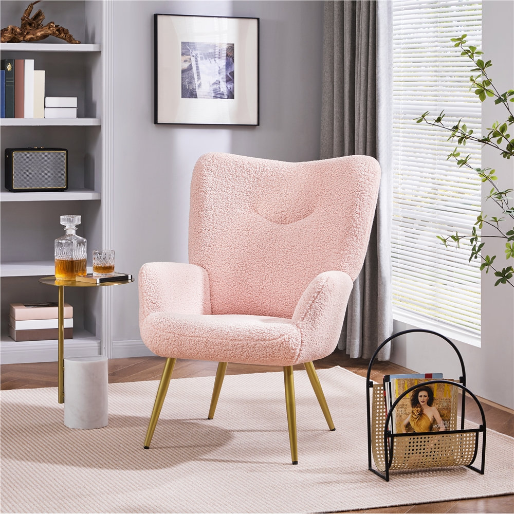 George Oliver Fabrisio 29" W Tufted Polyester Armchair - Wayfair Canada