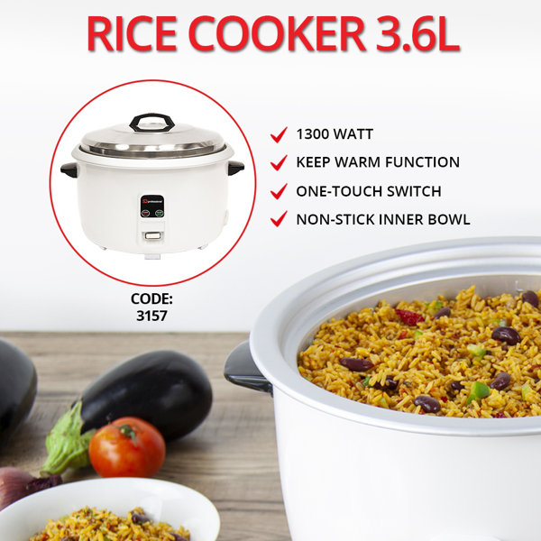 SQ Professional Blitz Rice Cooker with Keep Warm Function & Reviews ...
