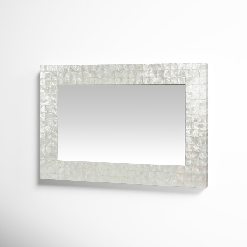 Beachcrest Home™ Capiz Shell Accent Mirror & Reviews | Wayfair