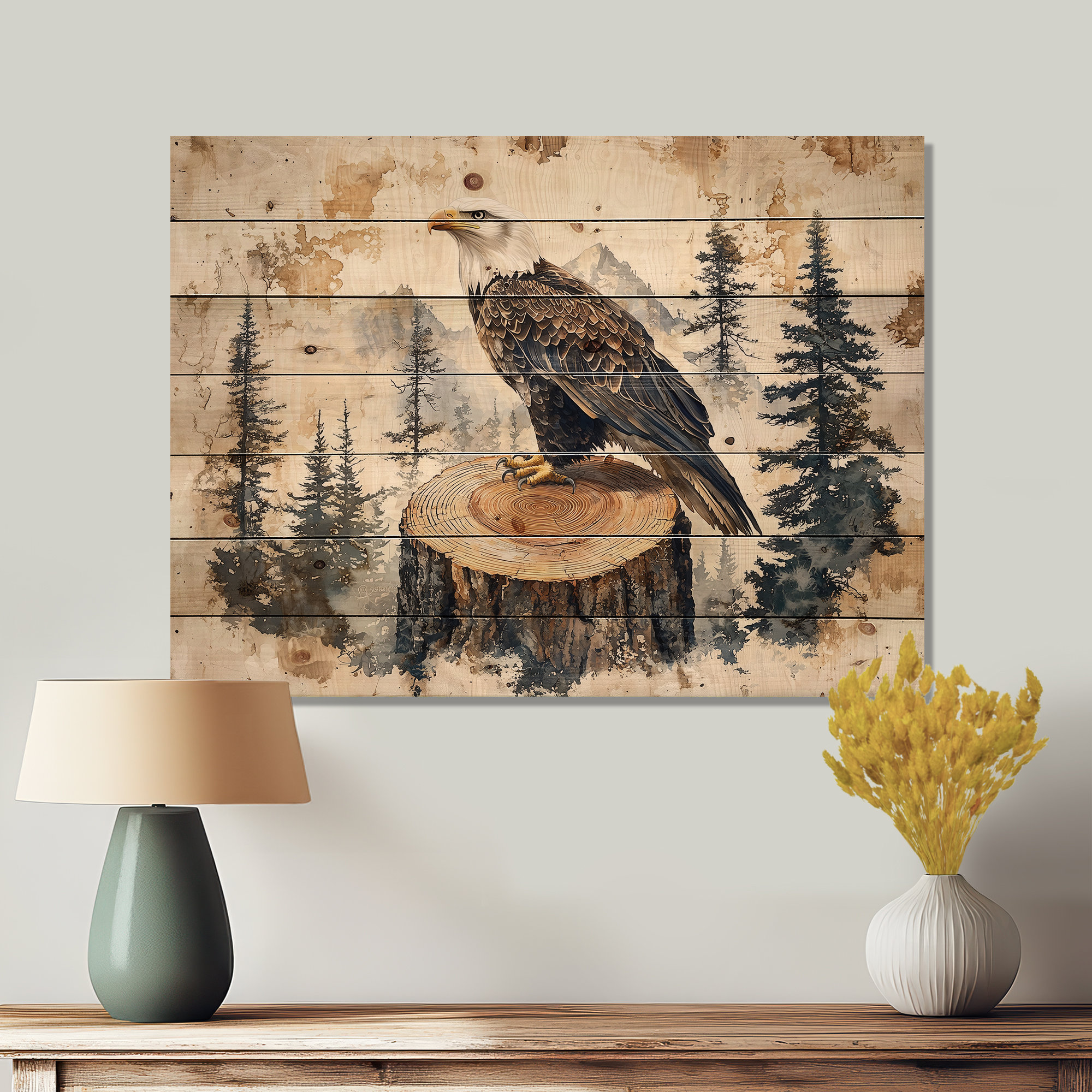 Ophelia & Co. Large Eagle The Soaring Sentinel II - Eagle Animal Wood ...
