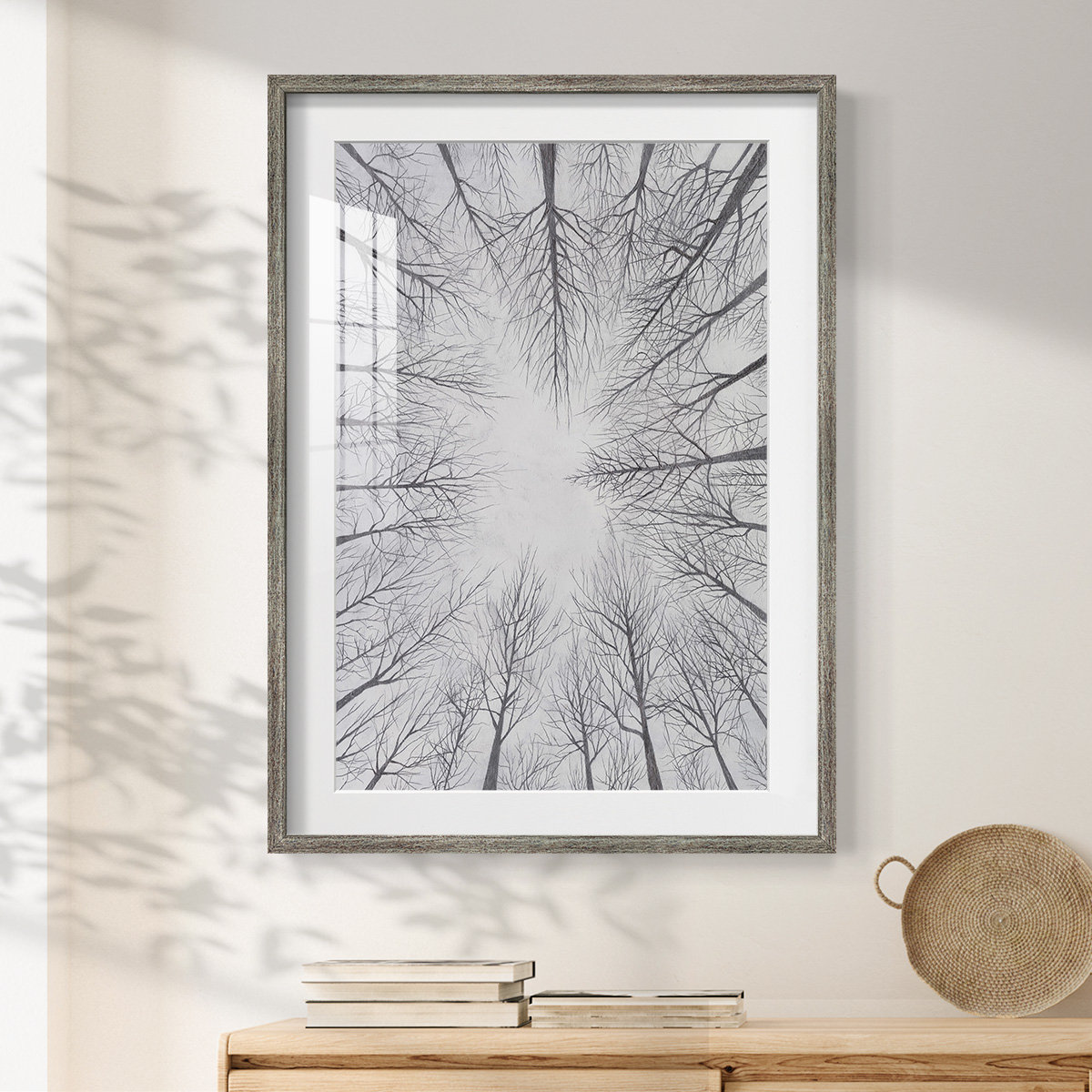 Ivy Bronx Deciduous Canopy I -Framed Print | Wayfair