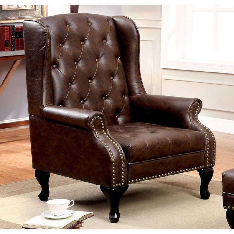 The Twillery Co. Ernberg 33" Wide Tufted Wingback Chair & Reviews ...