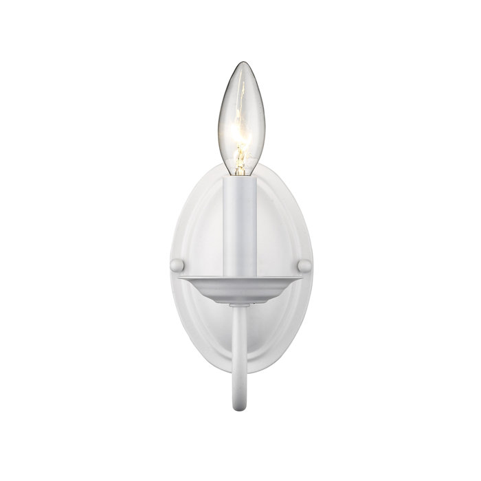 Lark Manor Maynes Steel Candle Wall Light & Reviews | Wayfair