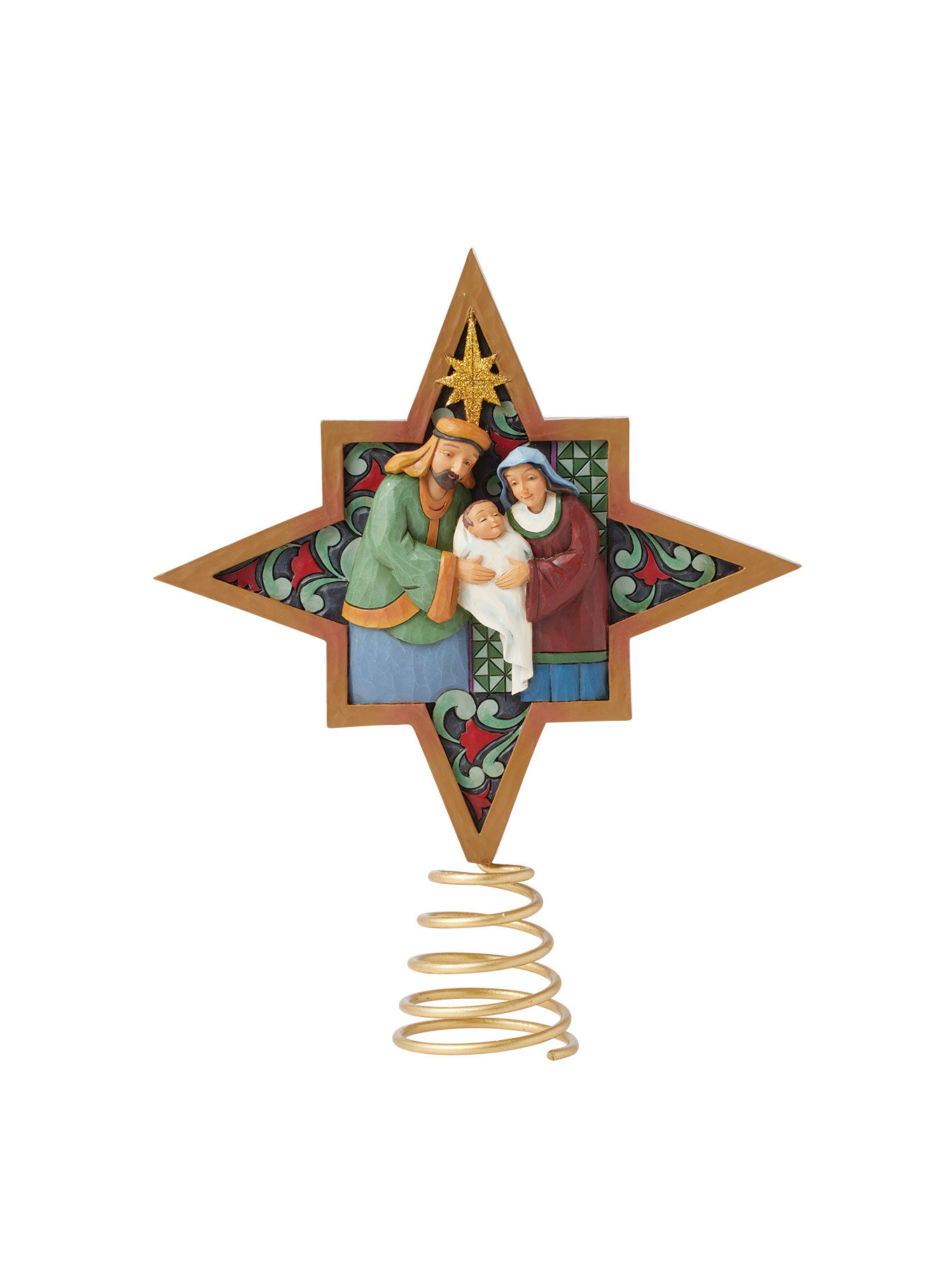 Jim Shore Heartwood Creek Holiday Manor Star Topper 9.06in - Wayfair Canada