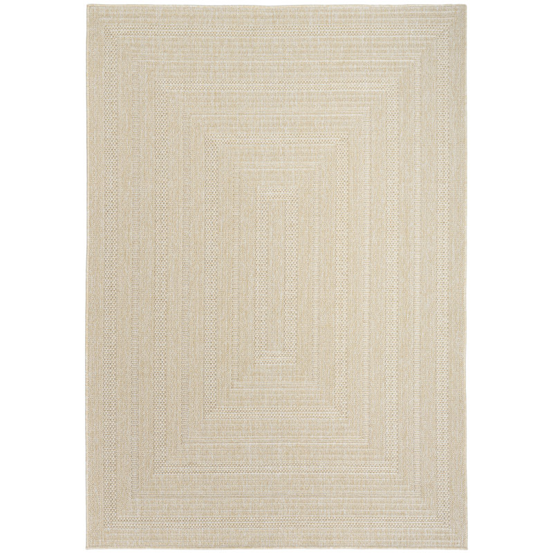 Gracie Oaks CasarezCream Outdoor Rug | Wayfair