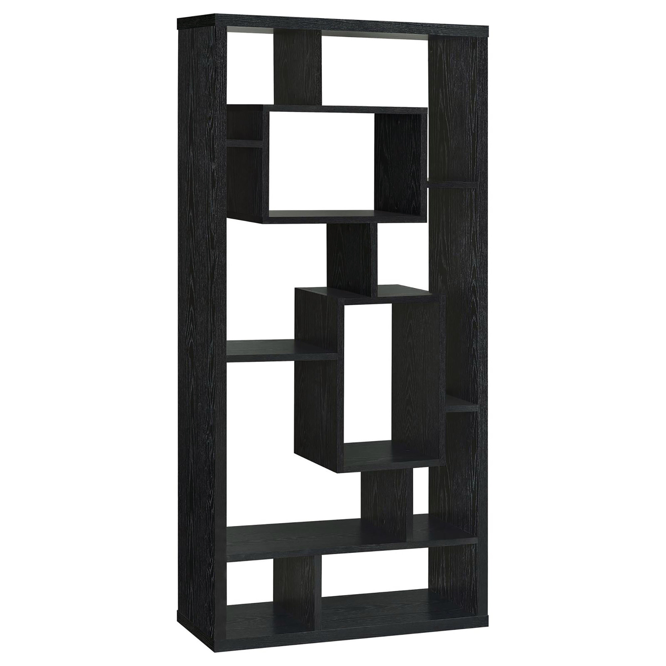 Latitude Run® White 10-Shelf Open Back Bookcase | Wayfair