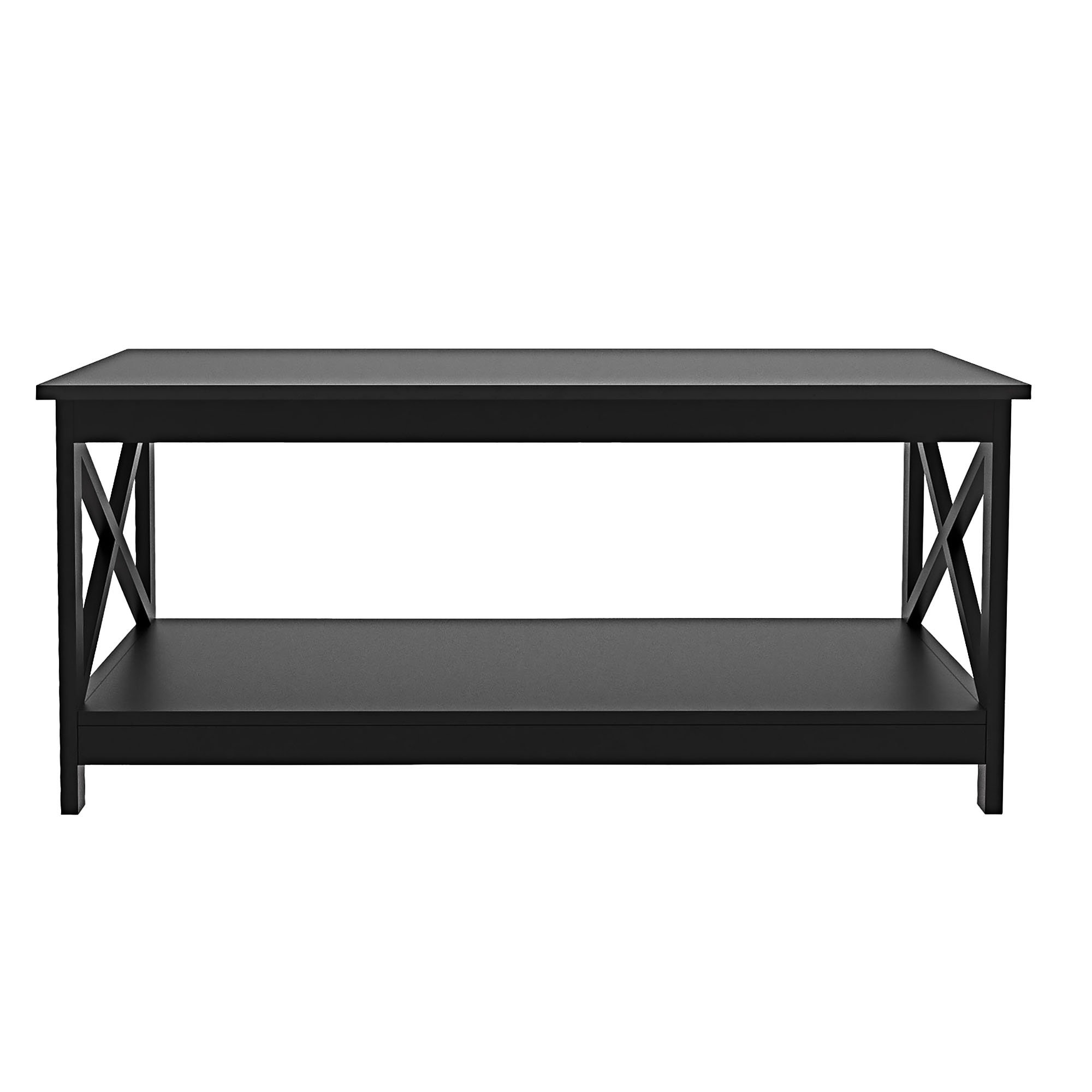 August Grove® Coffee Table with Shelf | Wayfair