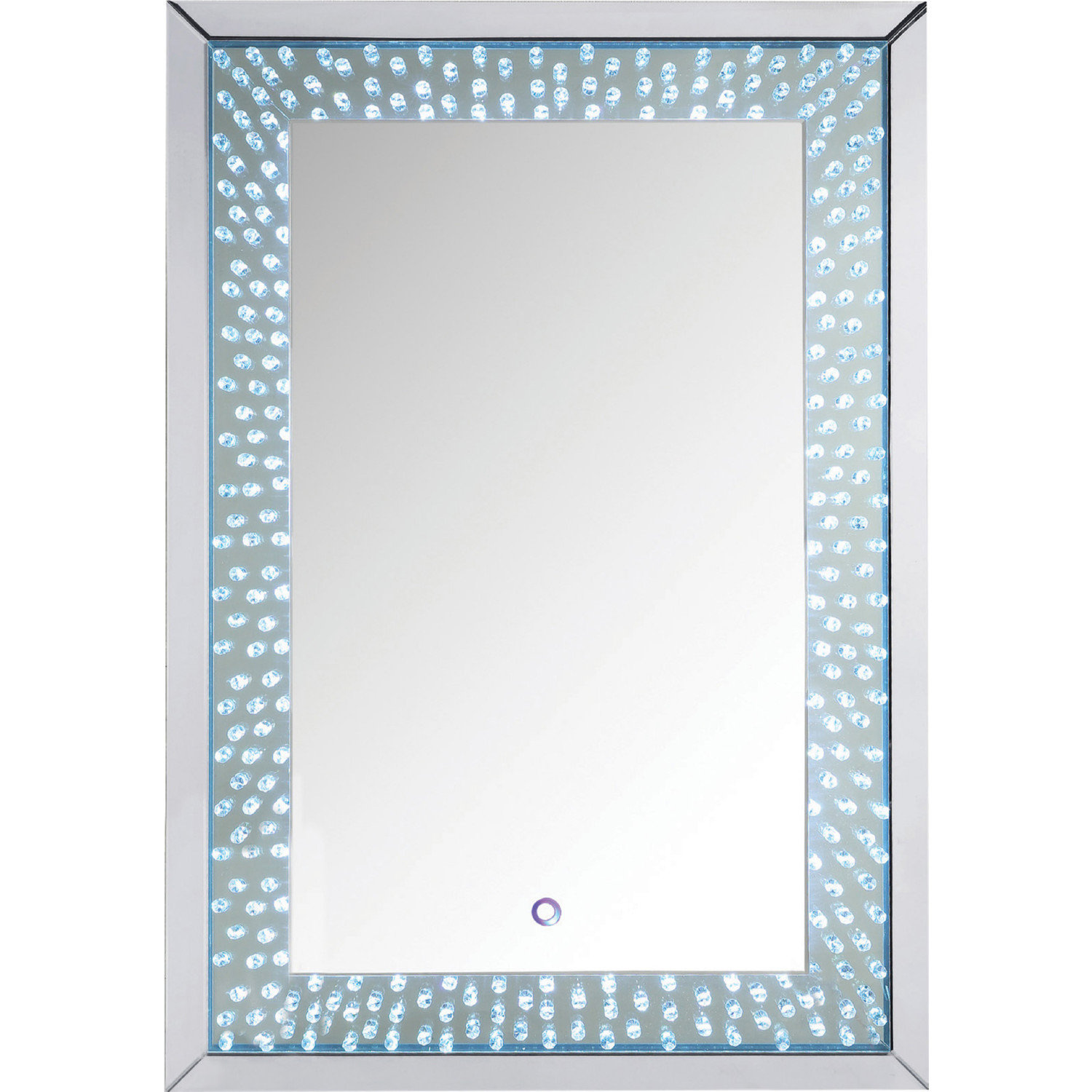 Rosdorf Park Darroll Glam Beveled Lighted Full Length Mirror | Wayfair
