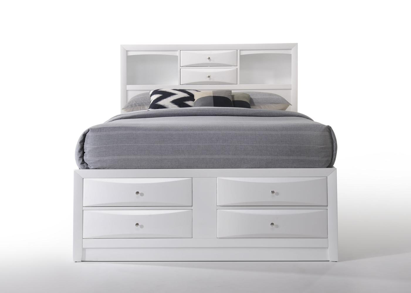 Hokku Designs Queen Size Bed with Storage | Wayfair