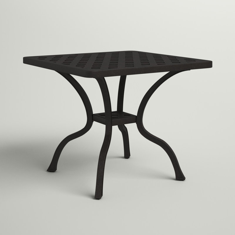 Three Posts™ Carterton 21'' Square Patio End Table & Reviews | Wayfair