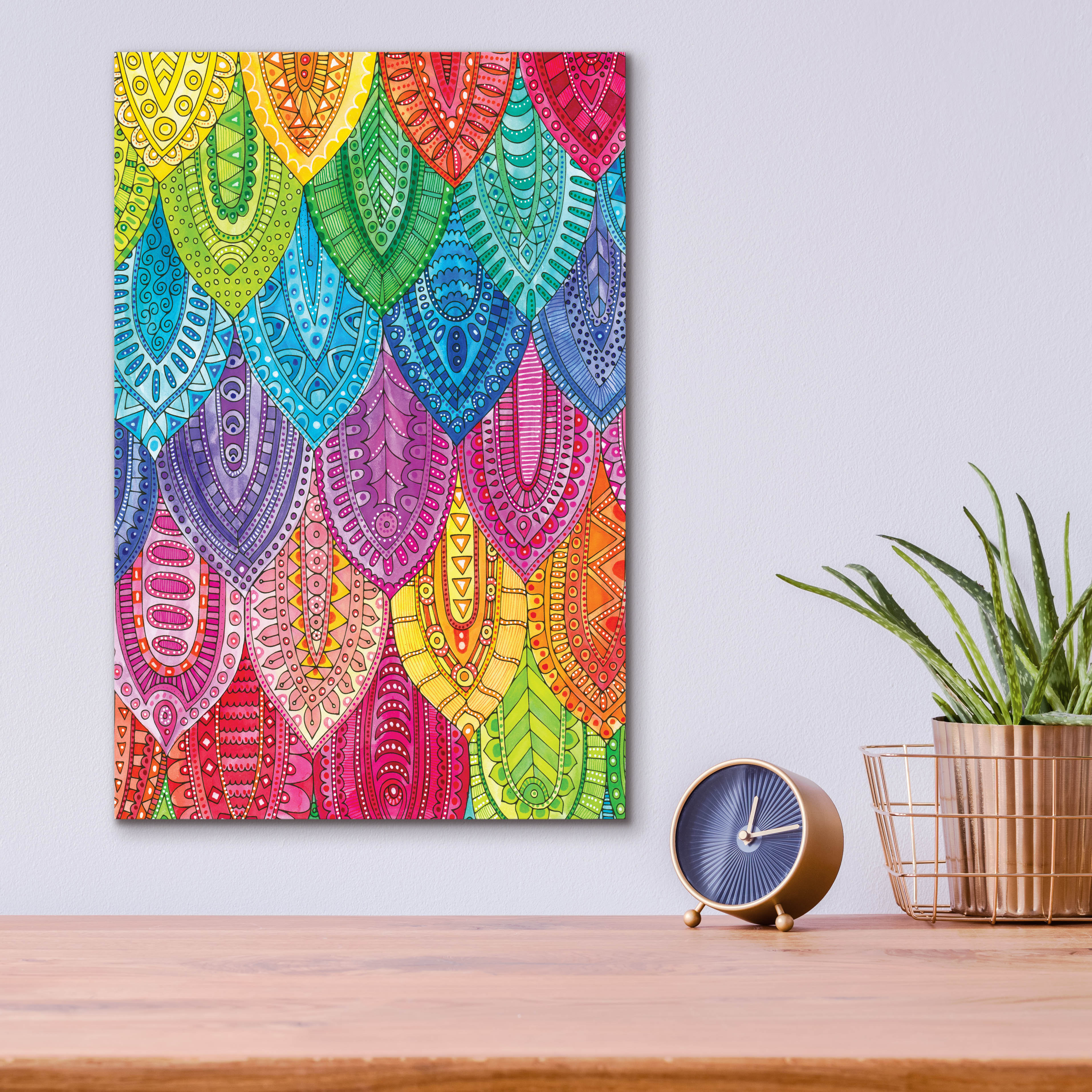 Epic Art 'Scales' By Hello Angel Acrylic Glass Wal " Scales " by Hello ...