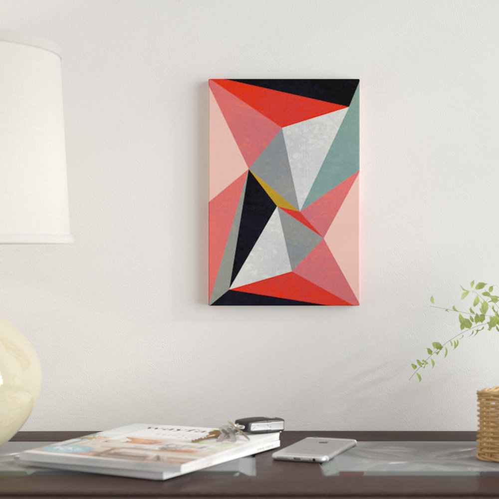 East Urban Home 'Canvas III' Graphic Art Print on Canvas | Wayfair