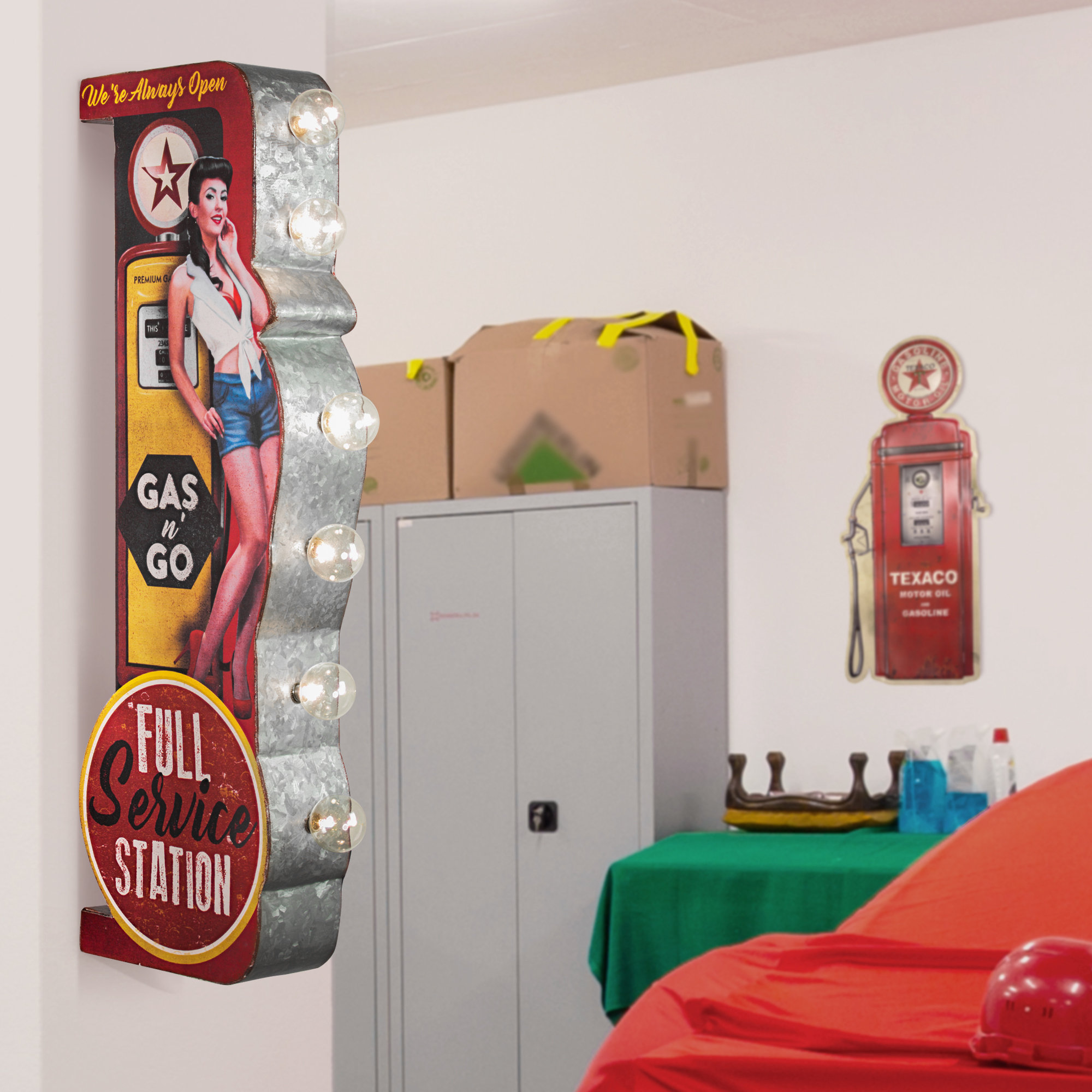 Trinx Gas N’ Go Wall Décor & Reviews | Wayfair