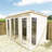 Dakota Fields Ballville 13 x 5 Ft. Tongue and Groove Summer House ...