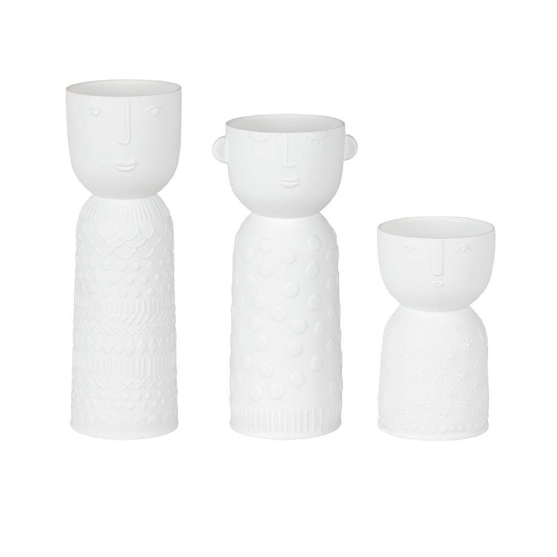 Räder Natural Forms Vase Set - 3 Pieces - Lucia, Luna & Stella | Wayfair
