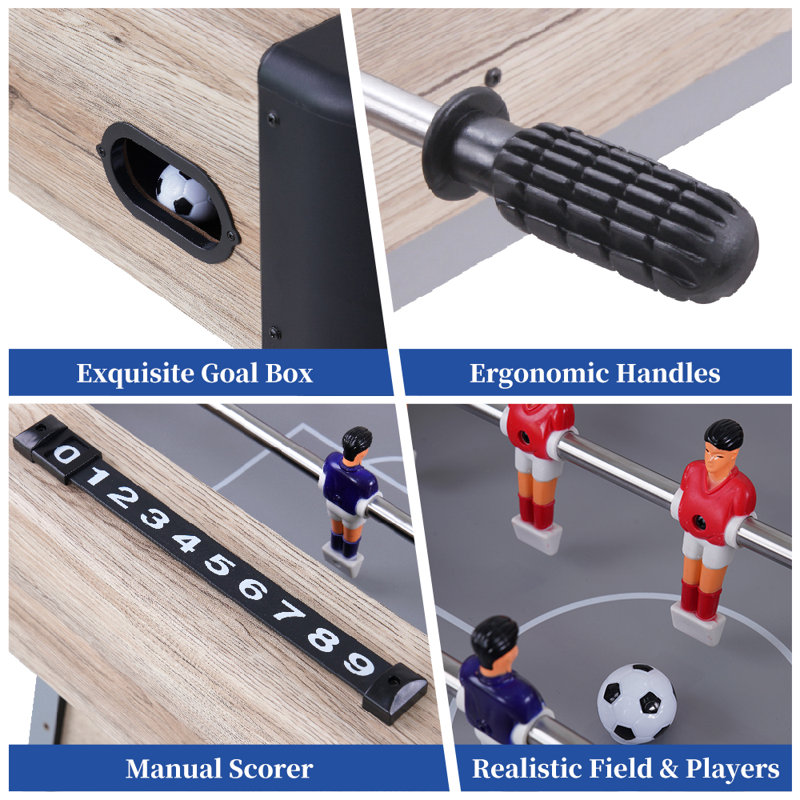 TALLO 48'' Game Room Size Foosball Table | Wayfair