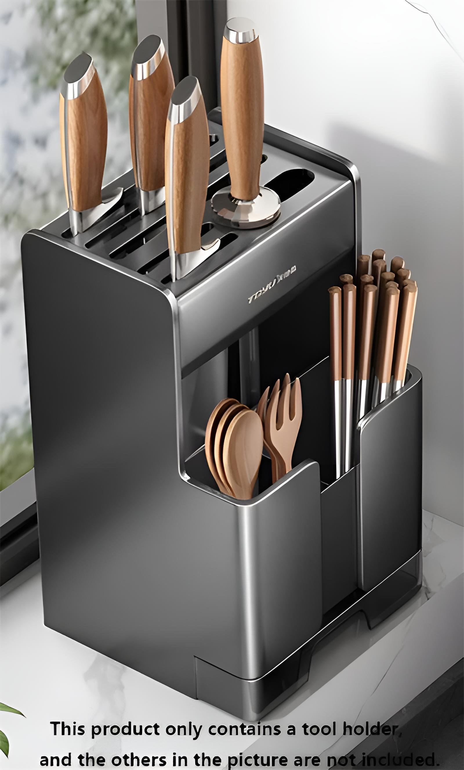 LIYONG 7 Slot Universal Knife Block | Wayfair