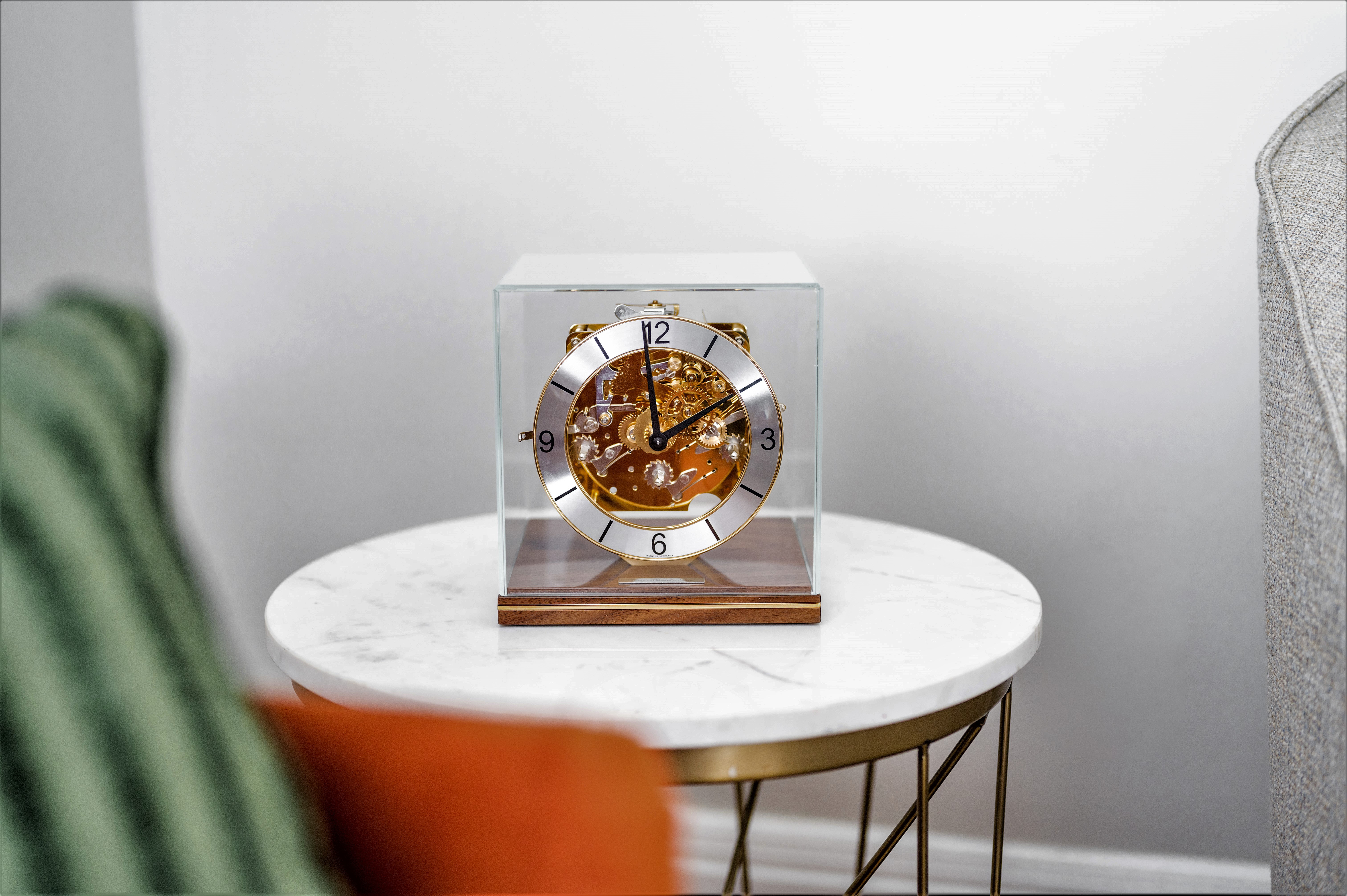 17 Stories Analogue Metal Mechanical Tabletop Clock - Wayfair Canada