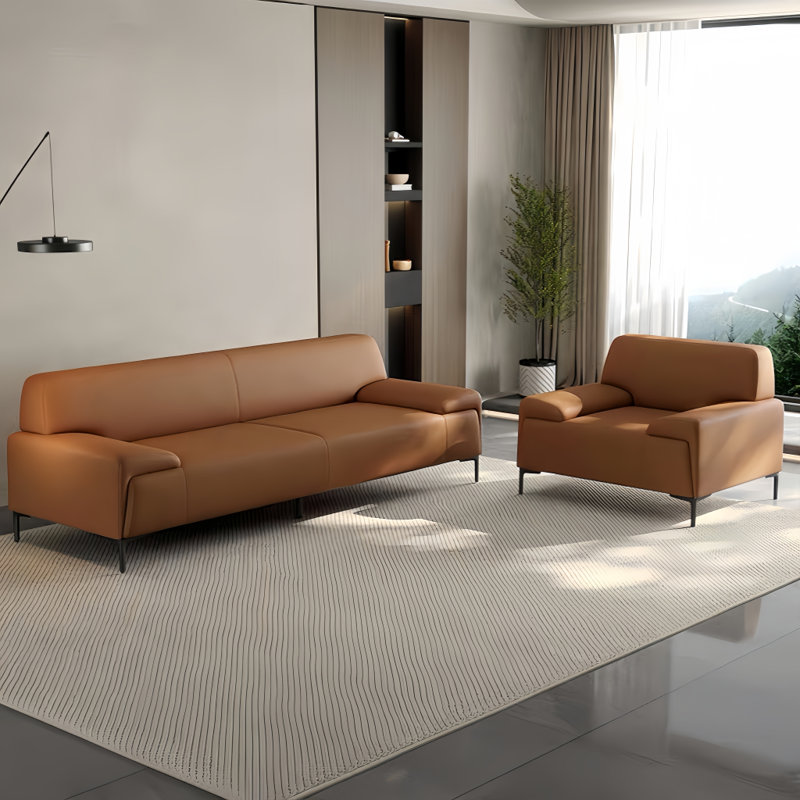 Orren Ellis Daylani 2 - Piece Faux Leather Living Room Set | Wayfair