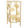 Mercer41 SQUARE GOLDEN METAL CORNER TABLE | Wayfair.co.uk