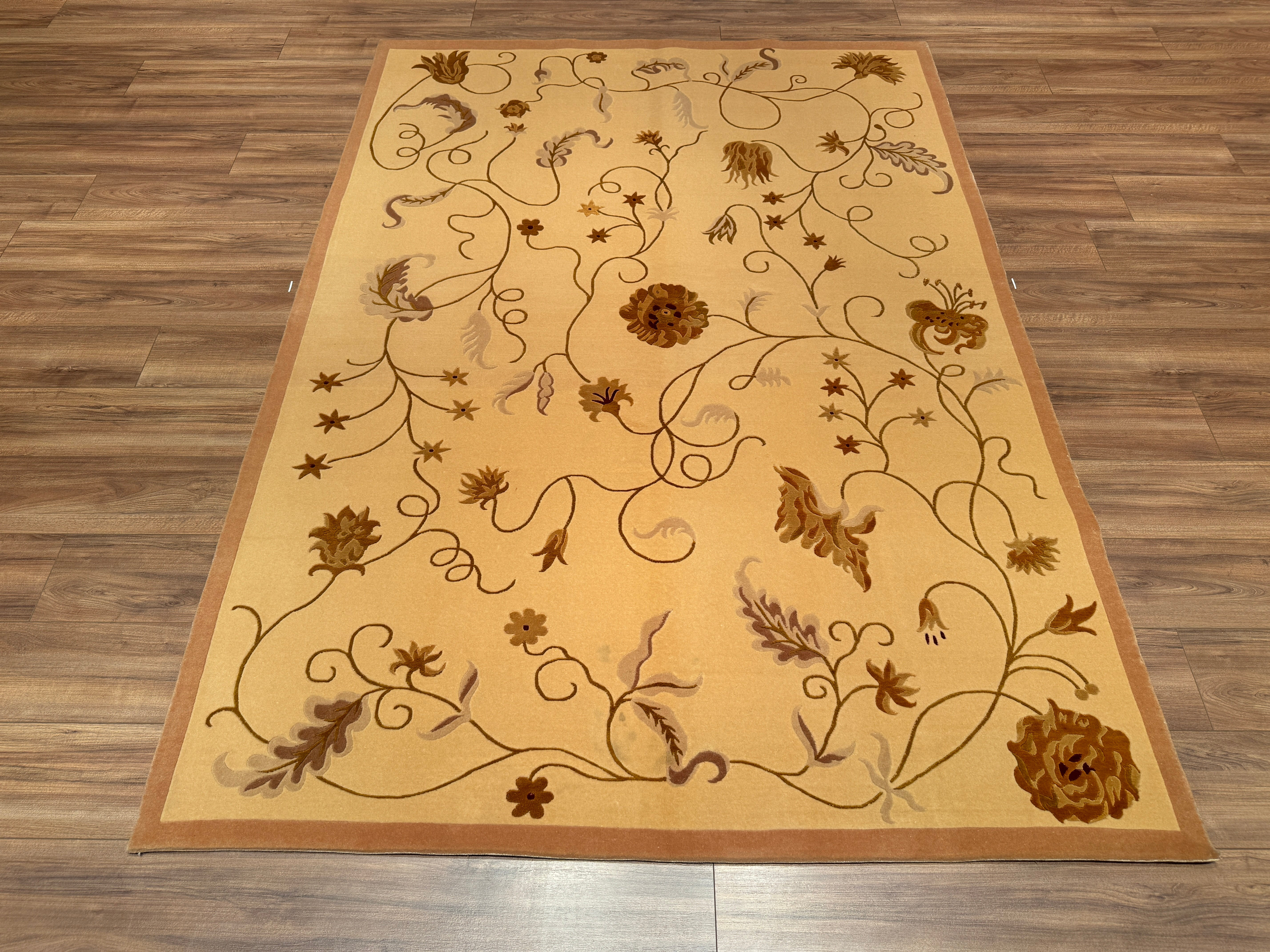 Bloomsbury Market Original Hand Knotted Traditional Pattern Pastel Wool ...