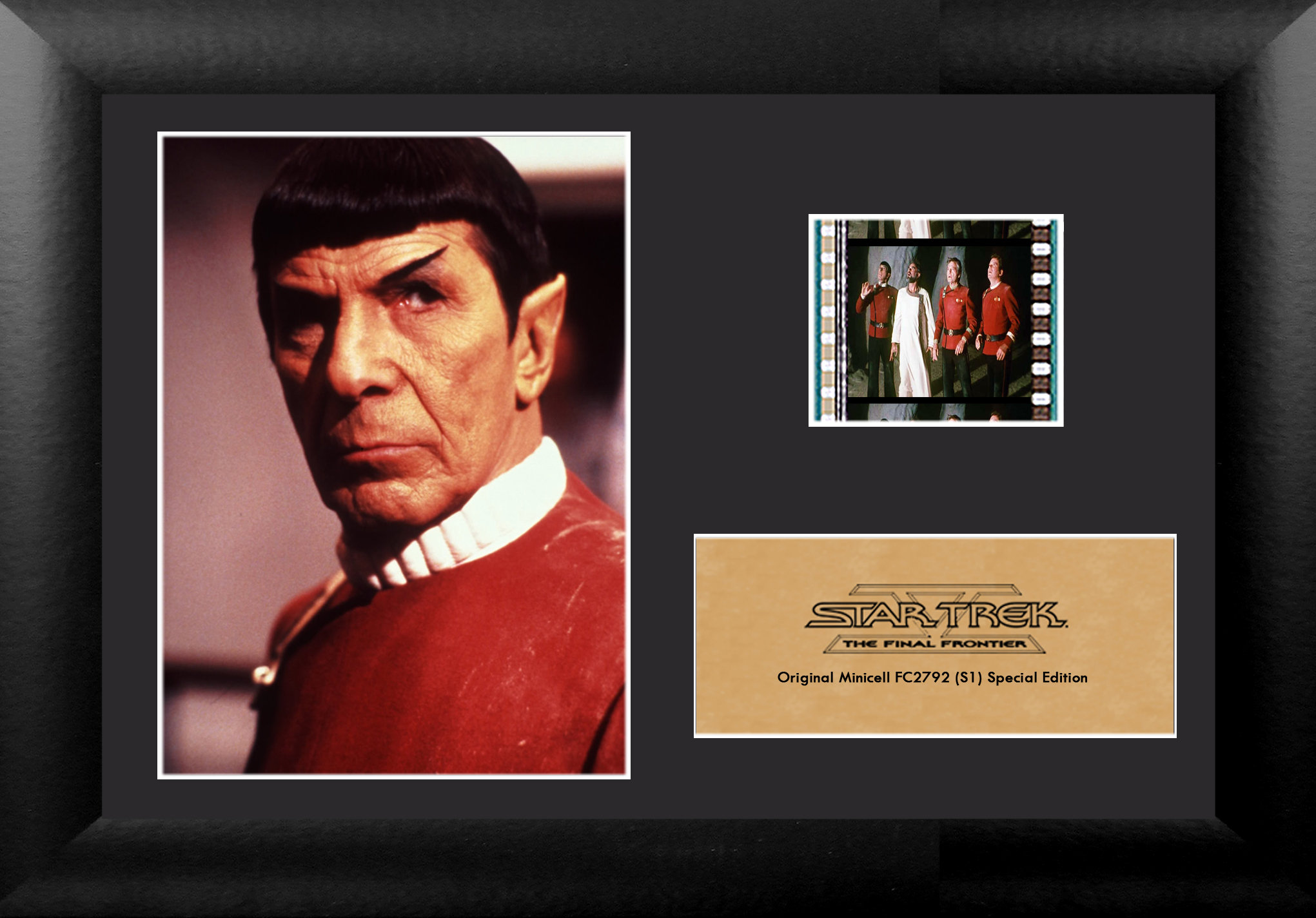 Trend Setters Star Trek Final Frontier FilmCells Framed Desktop Display ...