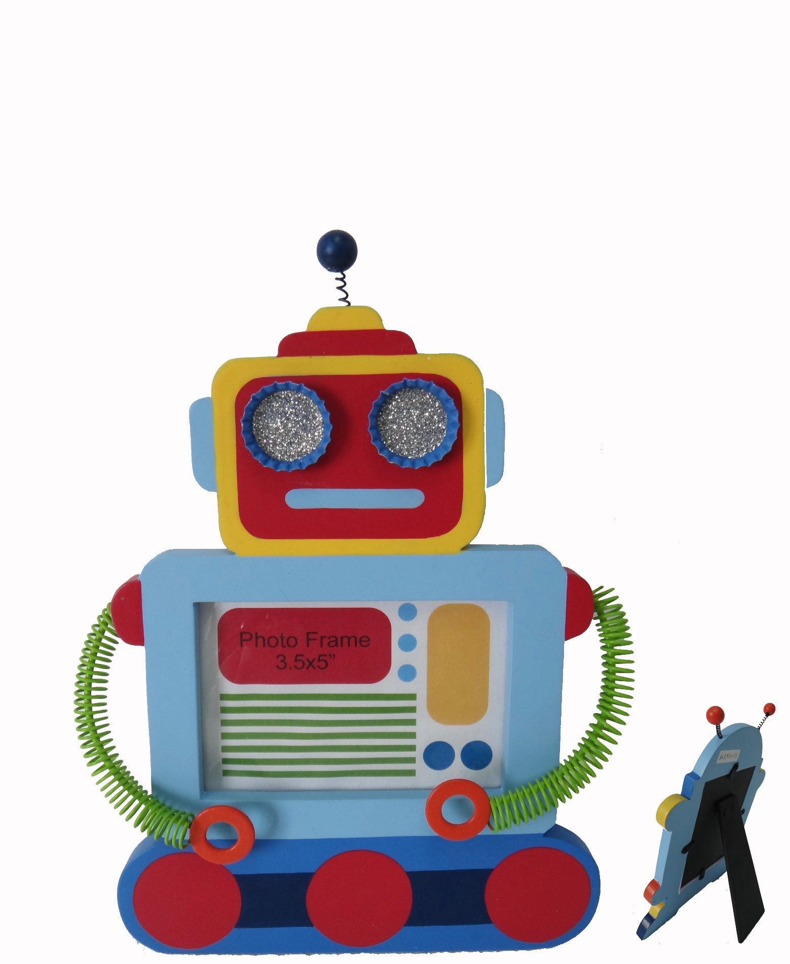 Zoomie Kids Welling Robot Picture Frame | Wayfair
