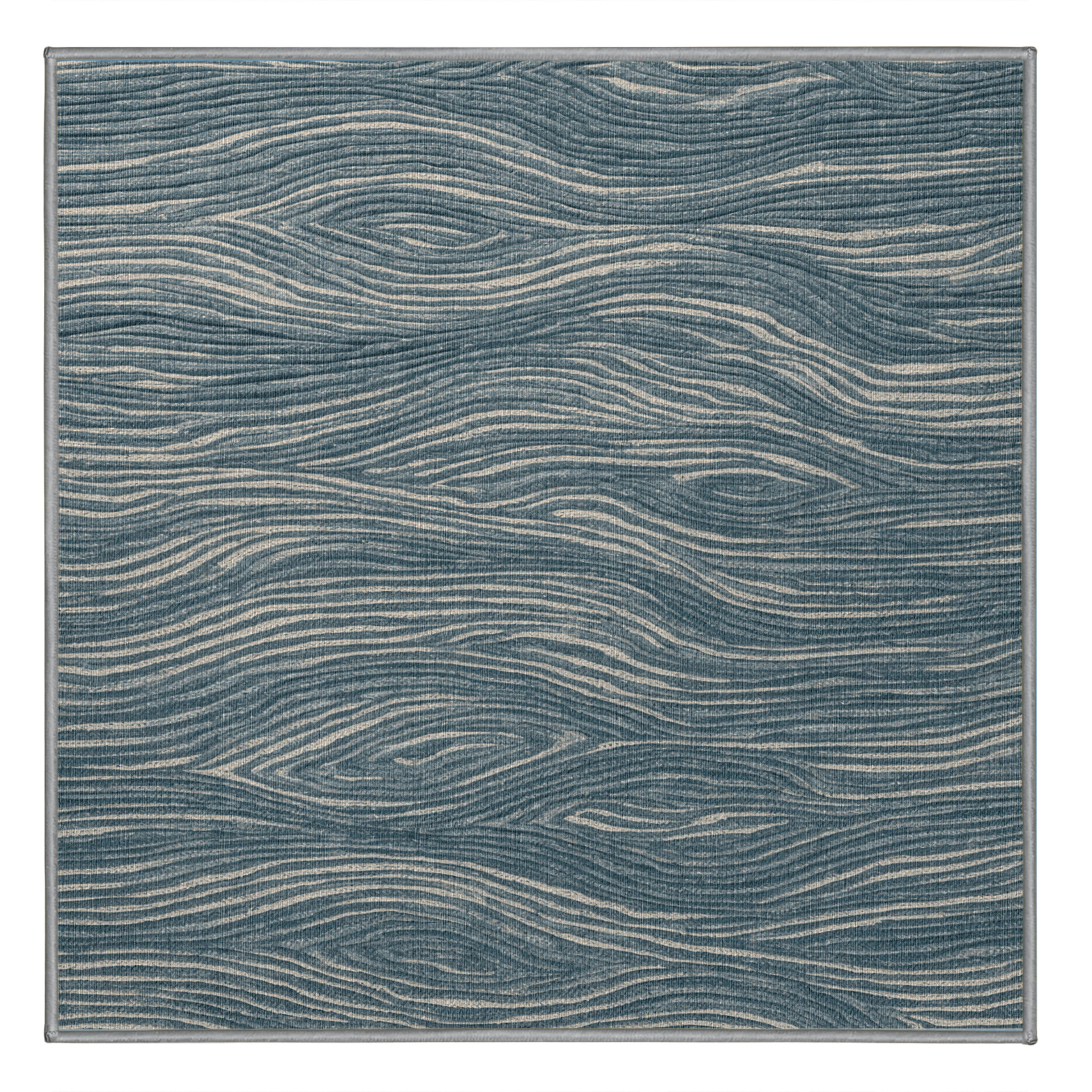 Hokku Designs Washable Wave Texture Elite Coastal Area Rug | Wayfair