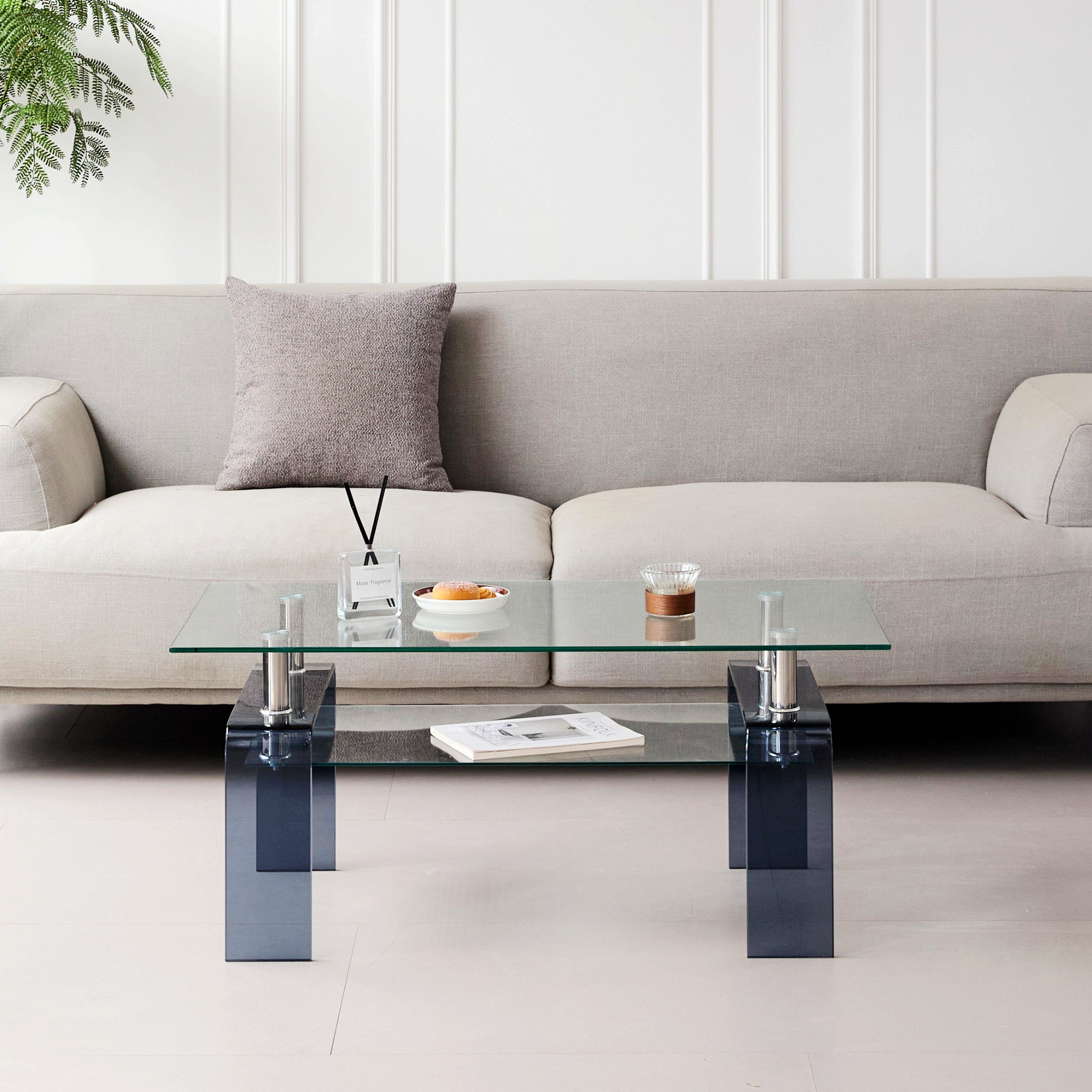 Wrought Studio Coffee Table, Rectangular Accent Table With Storage ...