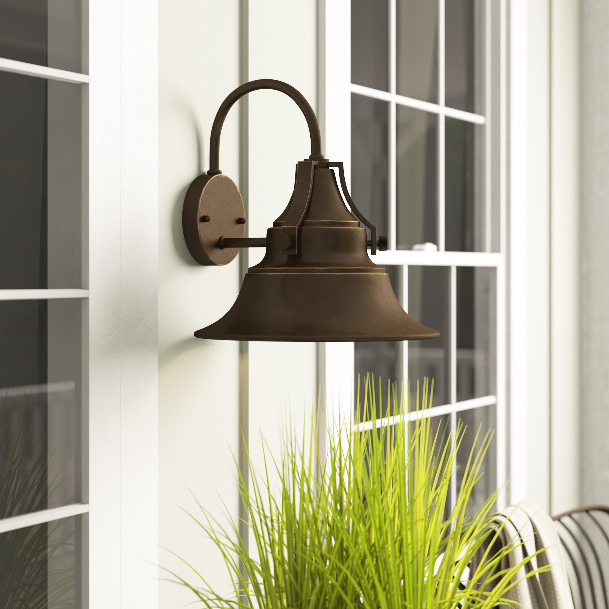 Craftmade Union 1 - Bulb Outdoor Barn Light & Reviews - Wayfair Canada