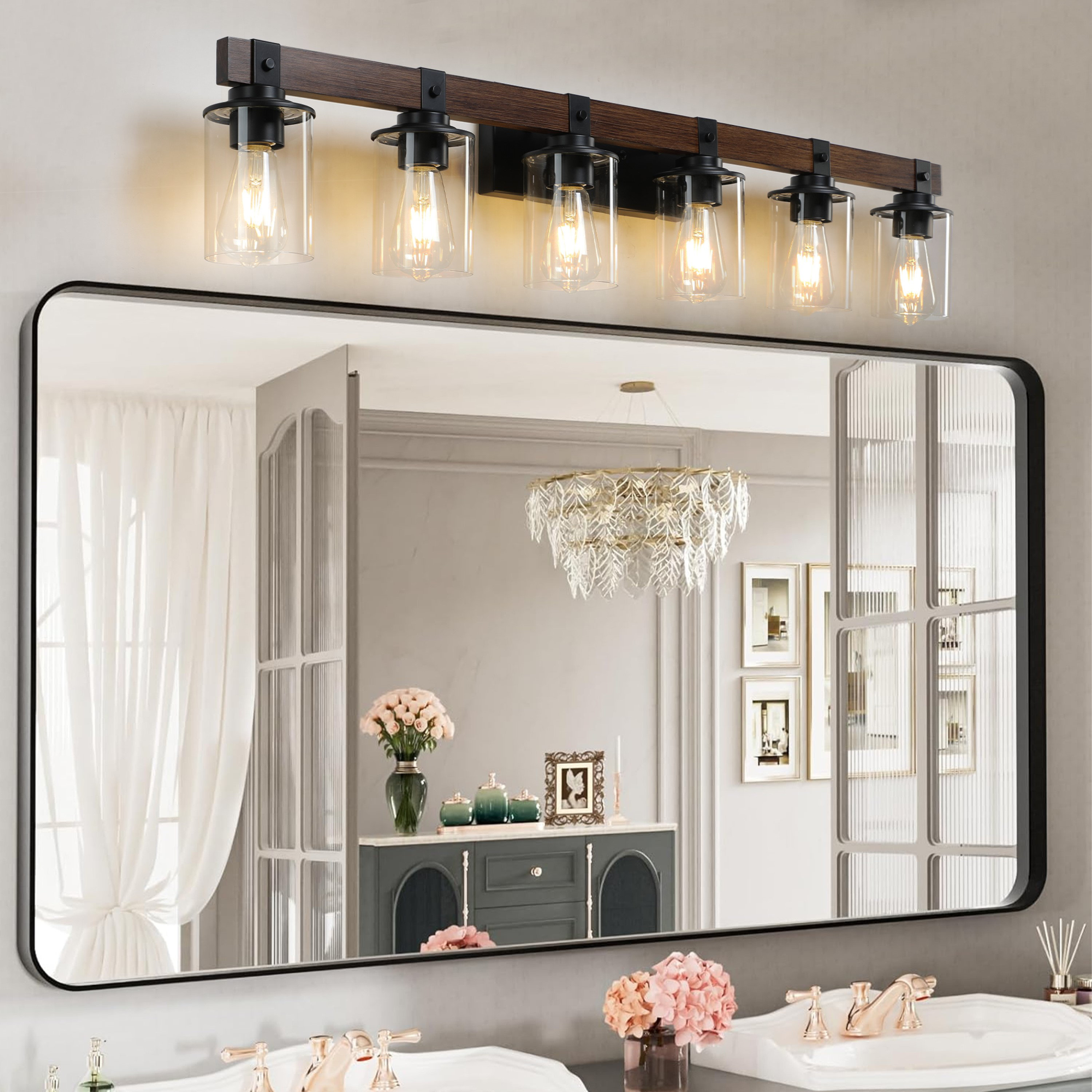 Breakwater Bay Aamilah 6 - Light Vanity Light | Wayfair