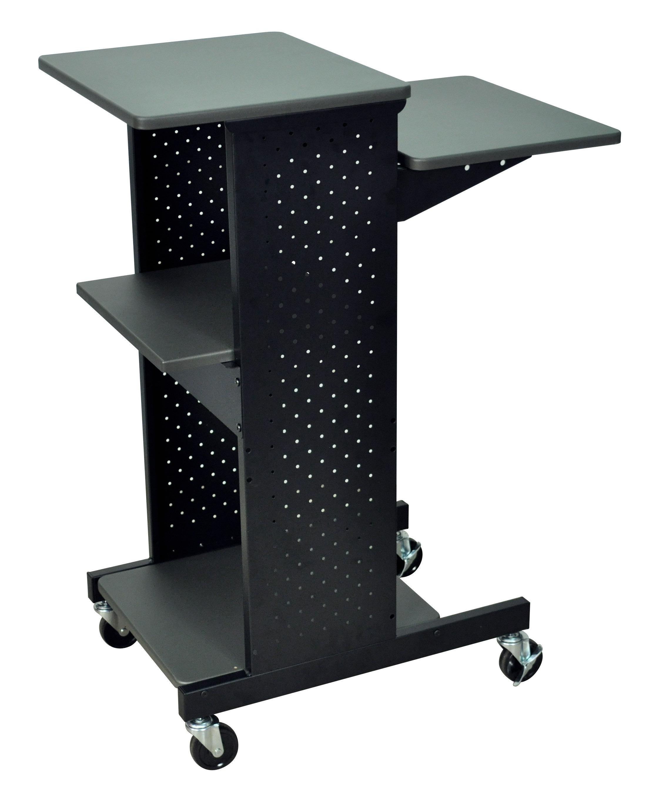 Luxor WorkplaceEssentials Presentation Station AV Book Cart & Reviews ...
