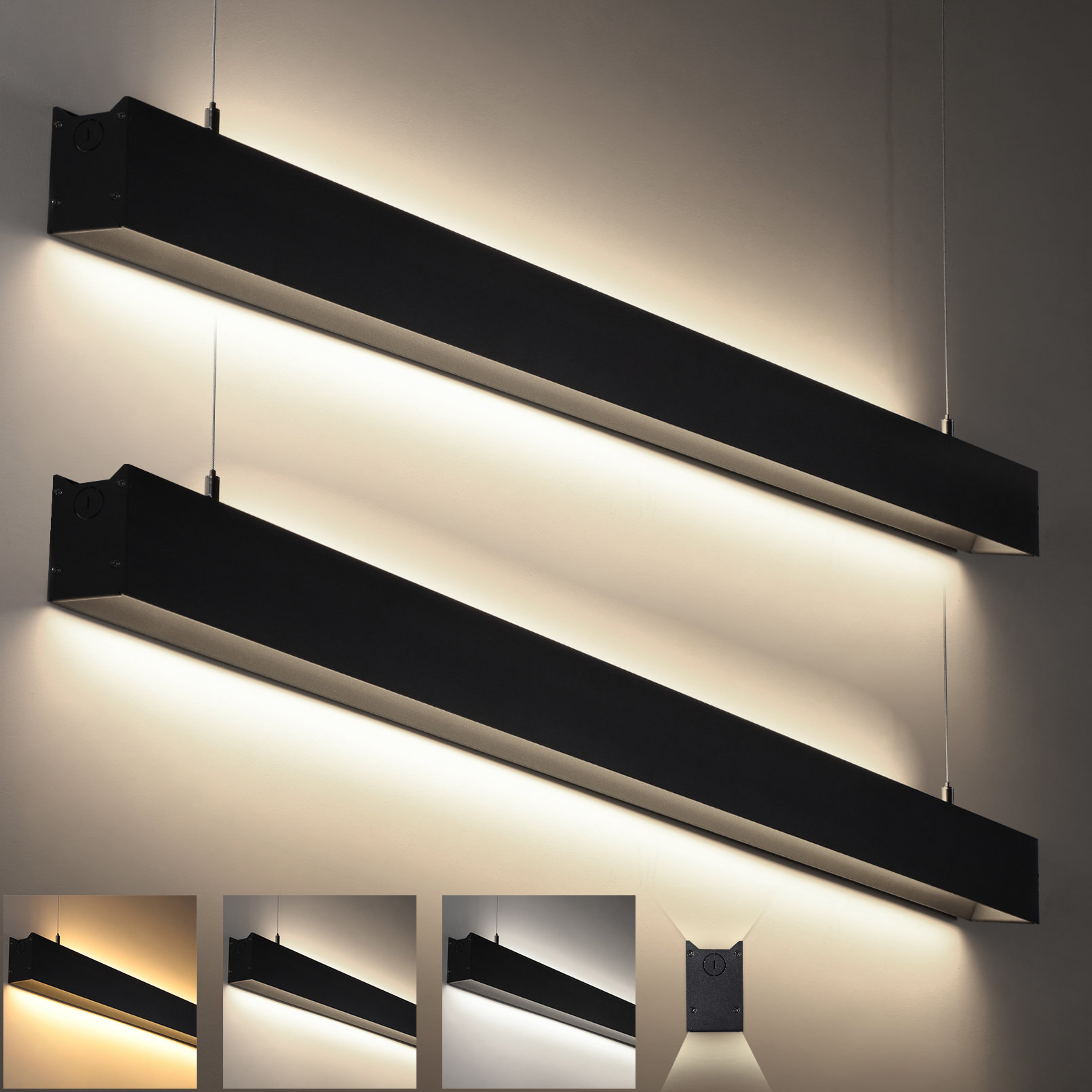 LEDVANS Dimmable Rectangle Shop Light | Wayfair