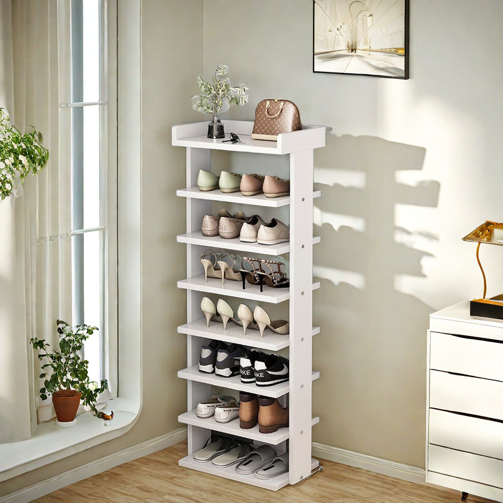Latitude Run® 8Tier 16 Pair Rack Corner Shoe Rack - Wayfair Canada